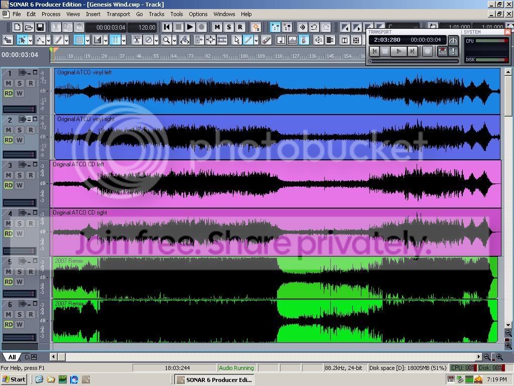 Genesis 2007 vs vinyl/CD waveform | Steve Hoffman Music Forums