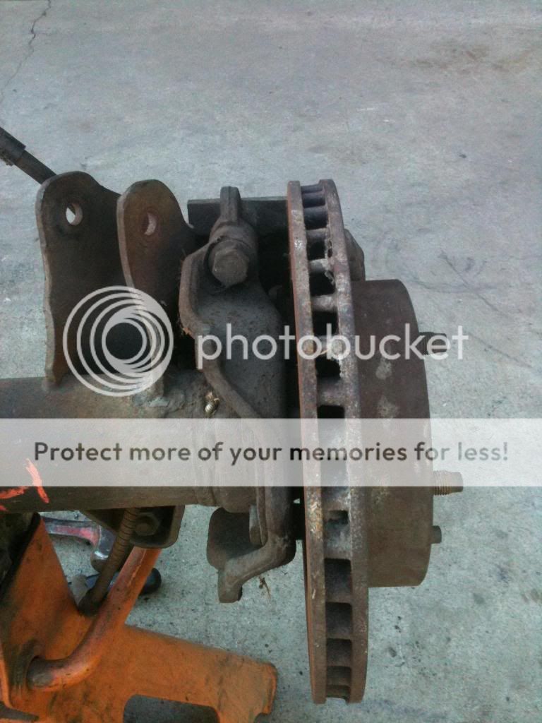 Rear axle from lincoln mark v w/factory disc brakes | Pirate 4x4