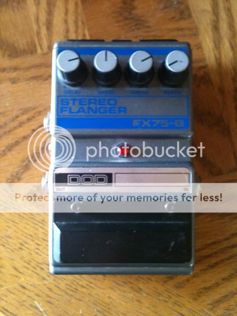 FS: DOD FX-75B Flanger/ 4 Way Loop Switcher / Mini Buffer/ Modded Dano ...