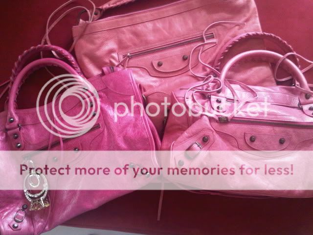 Comparison pics! (red, pink, orange, green, blue, purple, gray, black ...