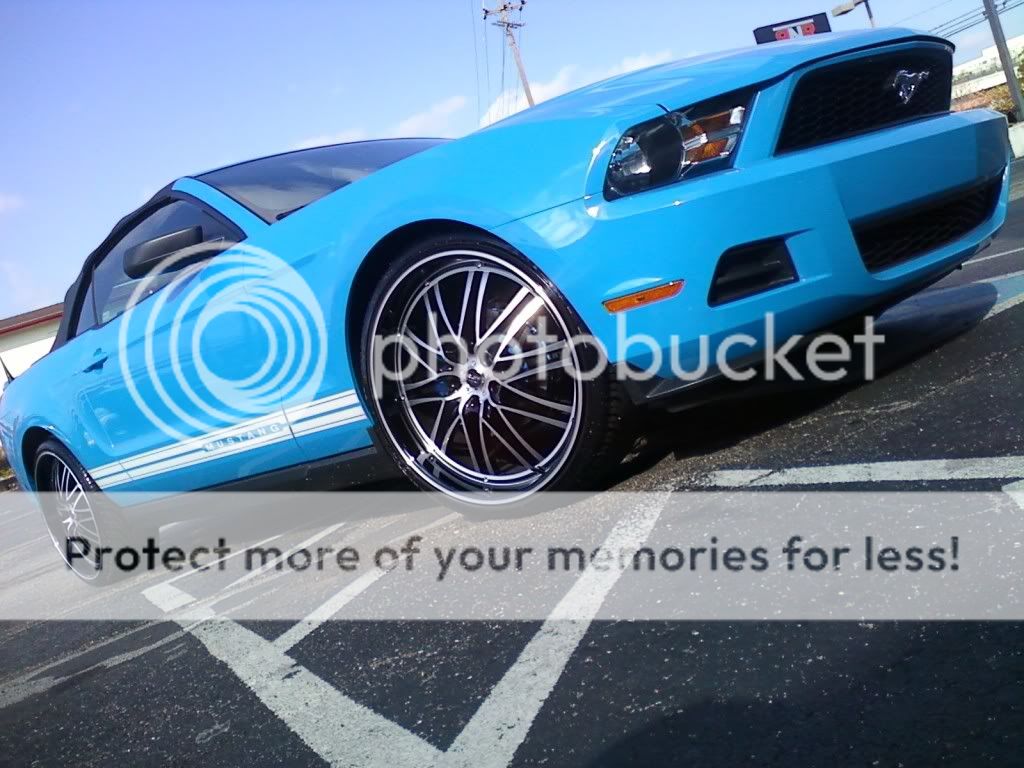 22" wheels on 2011 5.0 | Ford Mustang Forum