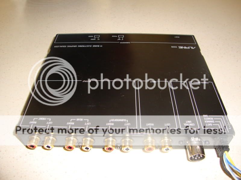 FS: Alpine 3339 equalizer and 4932 install kit | DIYMobileAudio.com Car ...