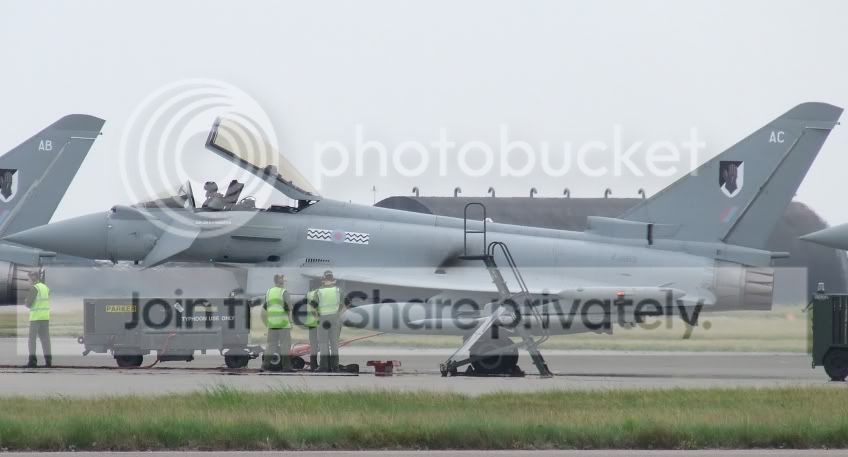 Typical weapon load for an RAF Eurofighter - Aircraft Modern ...