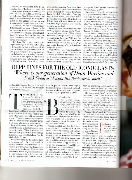 Depp on Keith