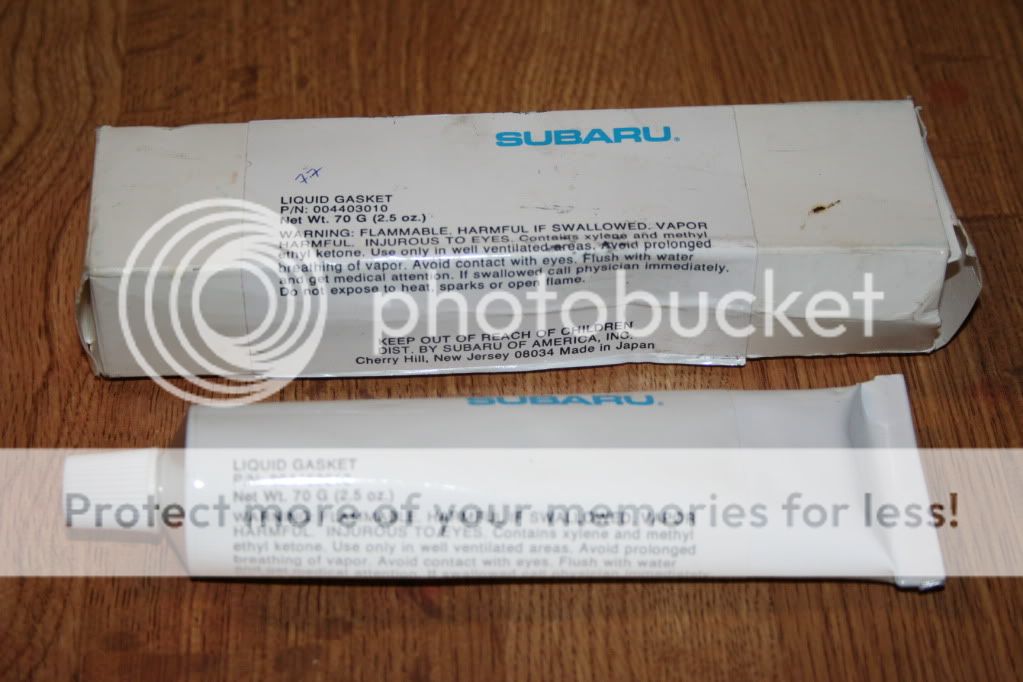 Subaru Fuji Bond Sealant P/N 004403010 | IW STi Forum