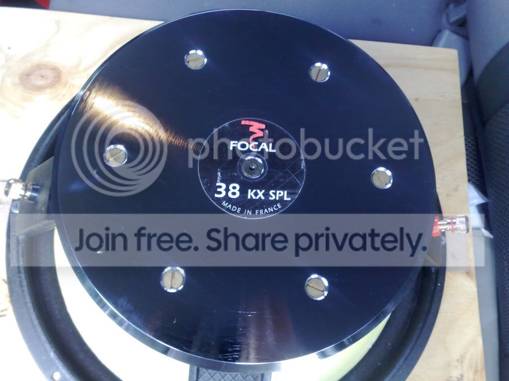 Focal 38KX-SPL 15" Subwoofer | DIYMobileAudio.com Car Stereo Forum