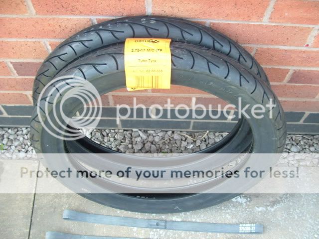 Continental Conti-Go Project cub tyres - C90Club.co.uk