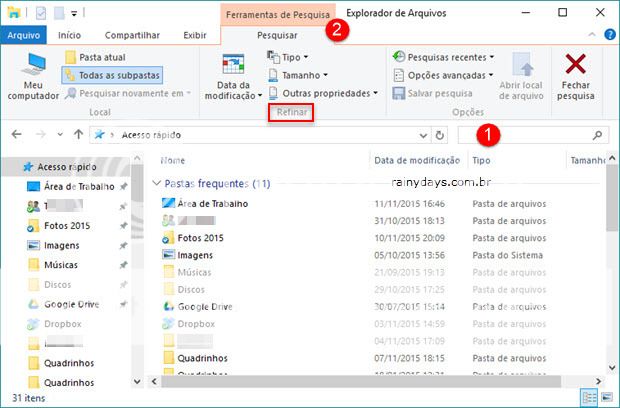 Como Filtrar Arquivos por Tamanho no Windows 10