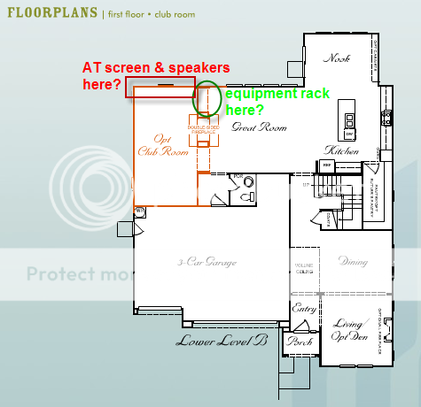 Definitive Tech BP2000TL behind acoustic transparent screen / faux wall ...
